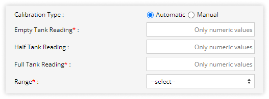 Calibrate Fuel Sensor