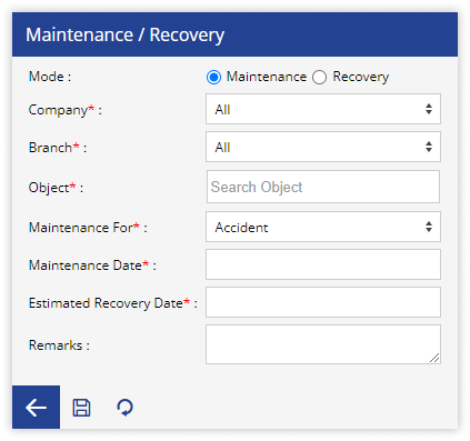 Bulk Object Maintenance and Recovery
